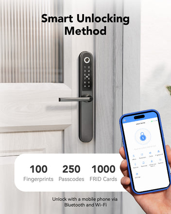 Apollo Smart Lock, Multipoint & Mortise Lock, Black – BLUSAFE SOLUTIONS ...