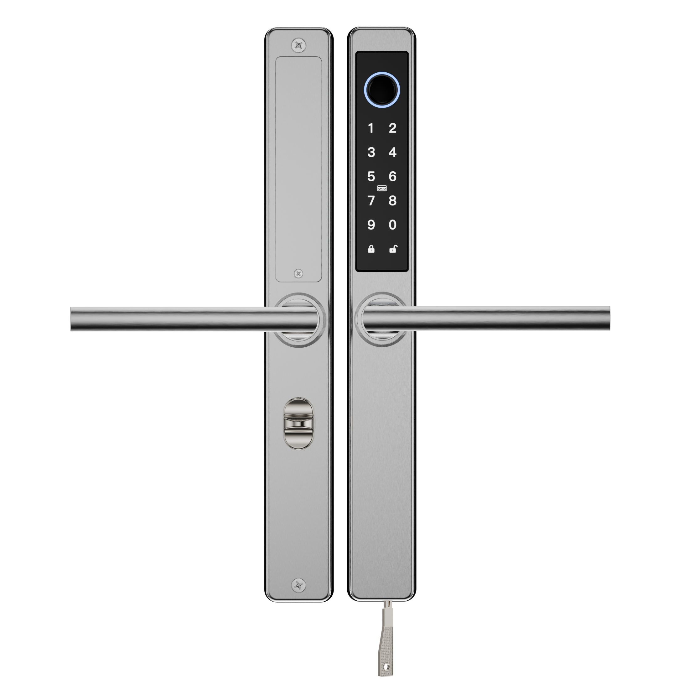 OSP Smart Lock NEW, Multipoint & Mortise Lock, Frosted Silver – BLUSAFE ...